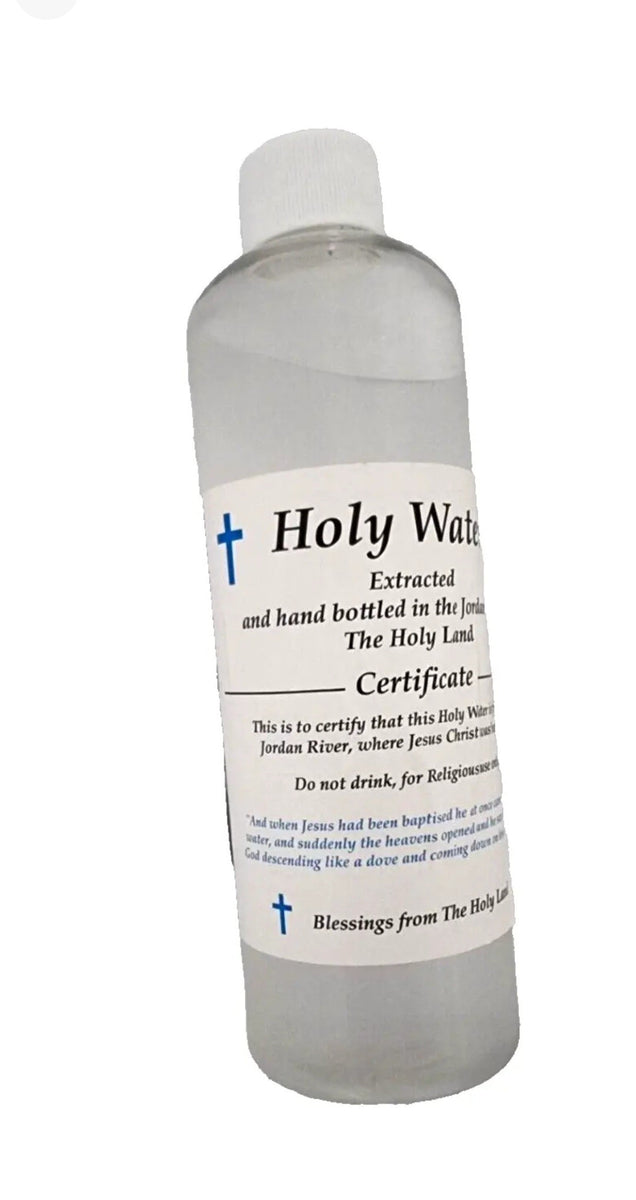 Blessed Authentic Holy Water from Jordan River 250ml / 8.5oz – The ...